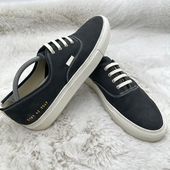 Common Projects | Shoes | Common Projects Mens Contrast Achilles Black ...